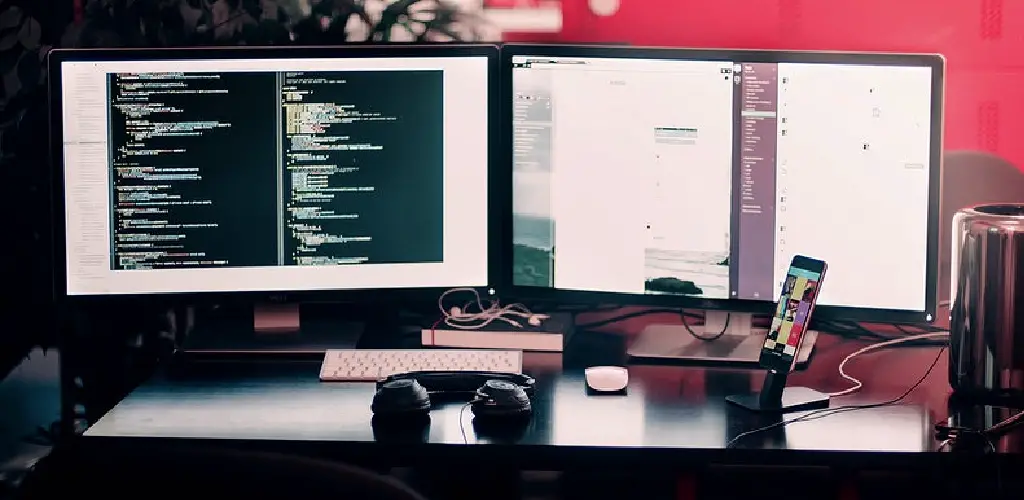 How To Fit Two Monitors On A Small Desk 14 Tips 2023 