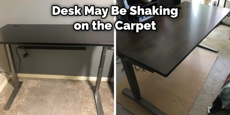 How to Stop Desk From Shaking on Carpet | 5 Easy Solution
